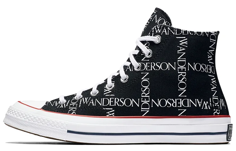 Converse Chuck Taylor All Star 70 Hi Grid JW Anderson Black - POIZON