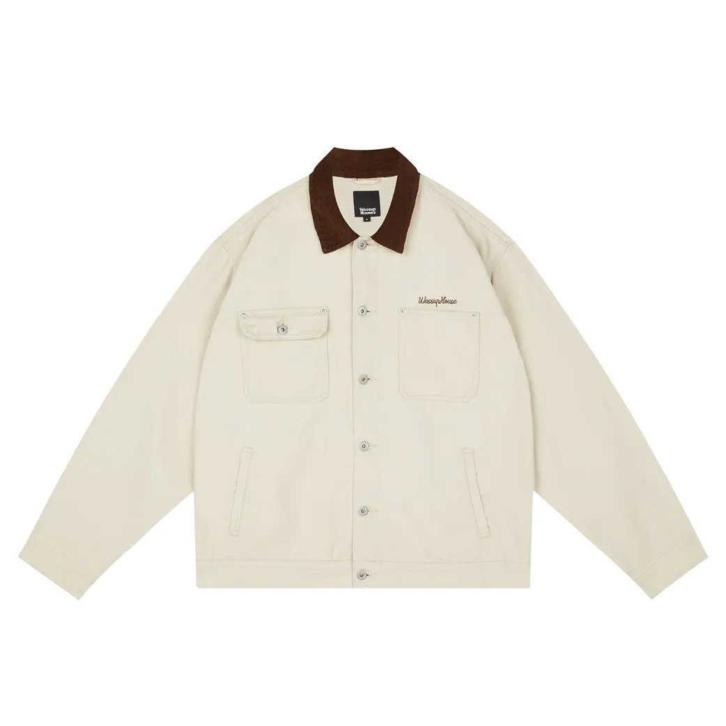 WASSUP Logo Jackets Unisex - POIZON