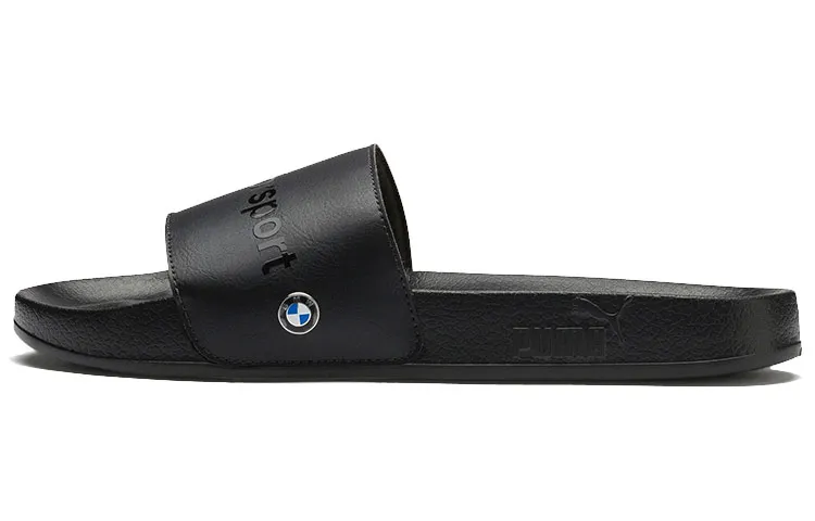 PUMA BMW M Series Slide Slippers Men Black - POIZON