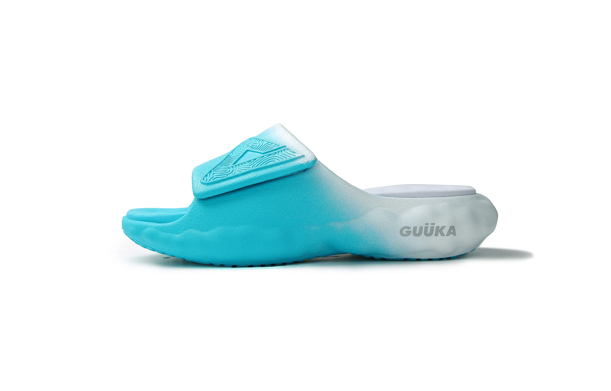 Peak X Guuka State Pole Cloud Slide Slippers Unisex Blue/White US M 6.5 ...
