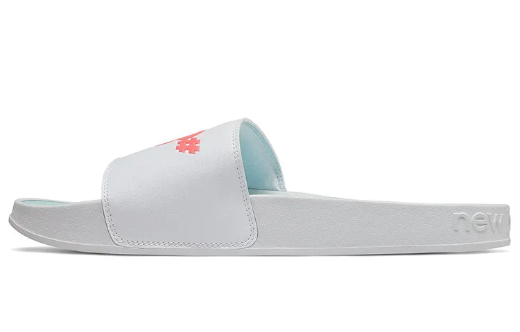 New Balance NB 200 Slide Slippers Unisex White - POIZON