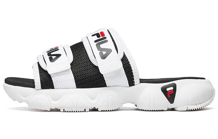 FILA Jagger Slide Slippers Women's White/Black - POIZON