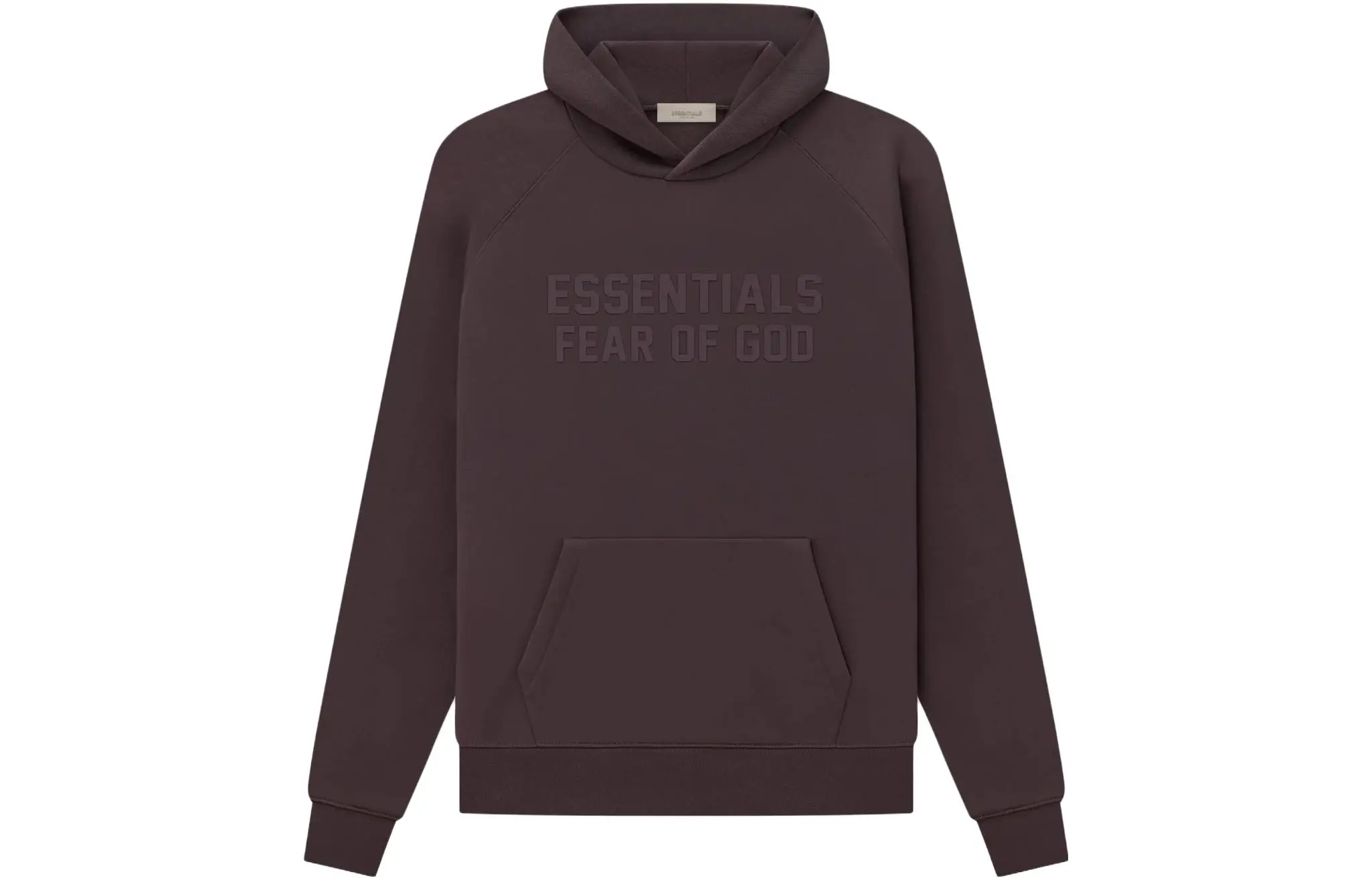 Fear of God Essentials SS23 Essentials Hoodie Plum - POIZON
