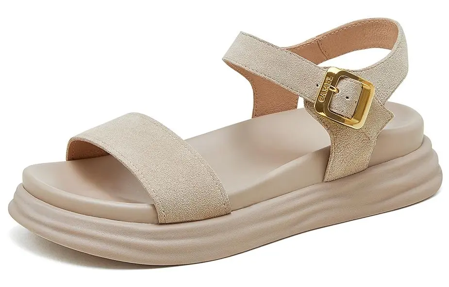 CAMEL Slide Sandals Women - POIZON