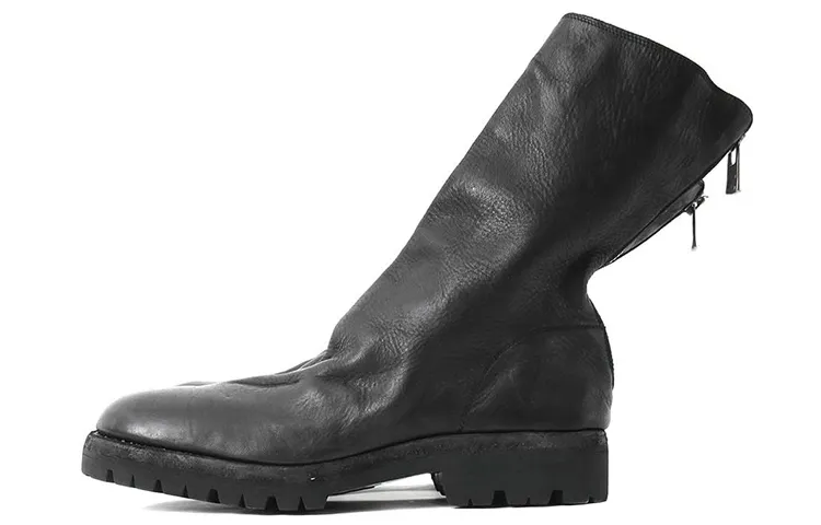 GUIDI 788V Horse Leather Boots Wmns Black - POIZON