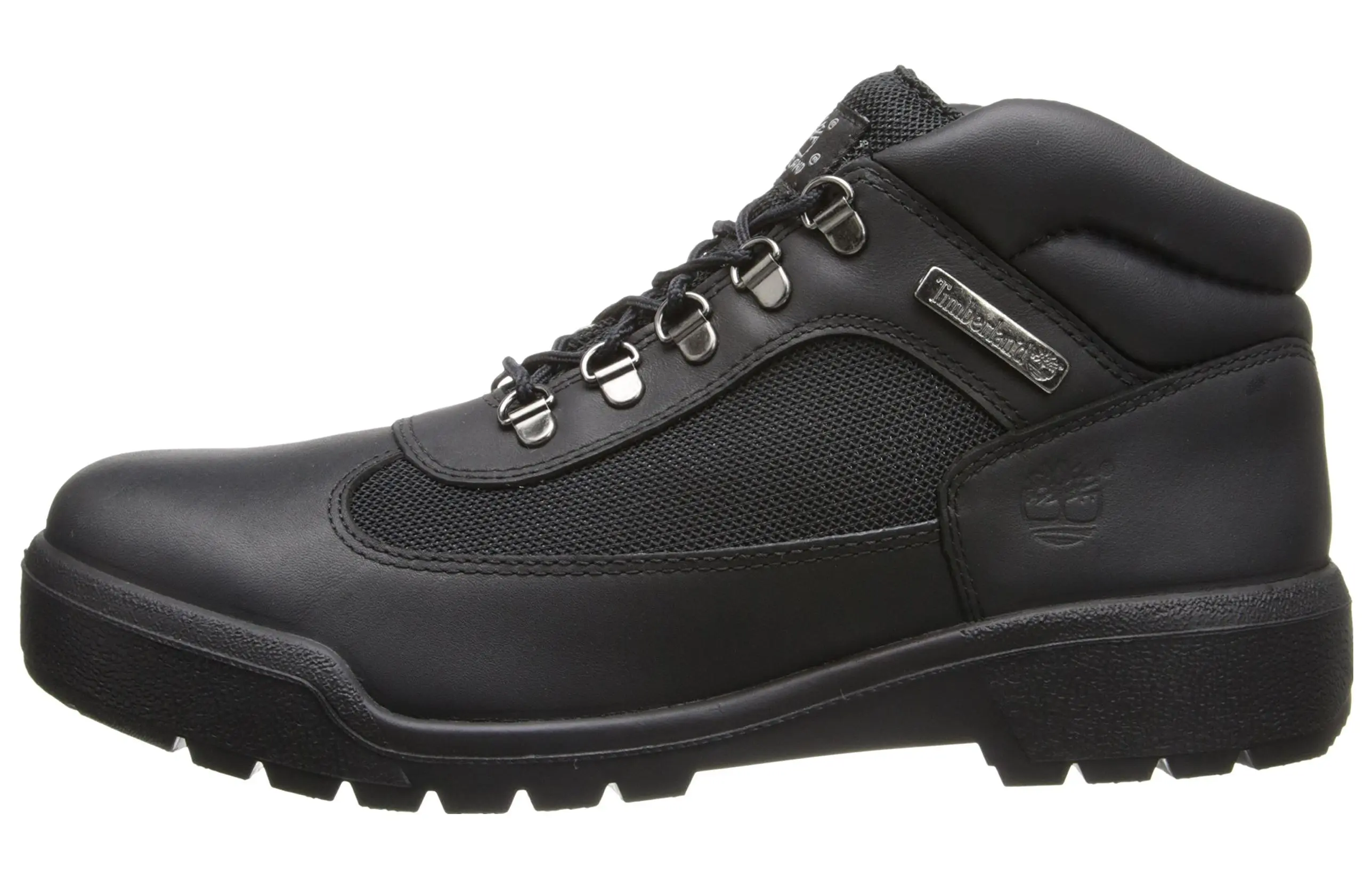 Timberland Field Boot Mid Lace Up Waterproof Black - POIZON
