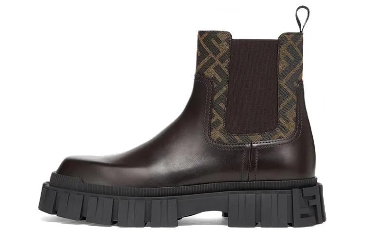 FENDI Fendi Force Chelsea Boot Men - POIZON
