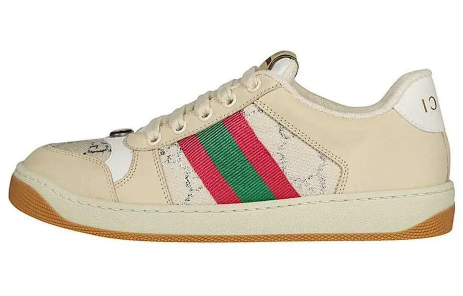 GUCCI Screener Stylish Skateboarding Shoes Women - POIZON