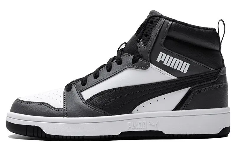 Puma Rebound Mid 'Shadow Grey Black' White - Black - Mist Gray US M 10. ...
