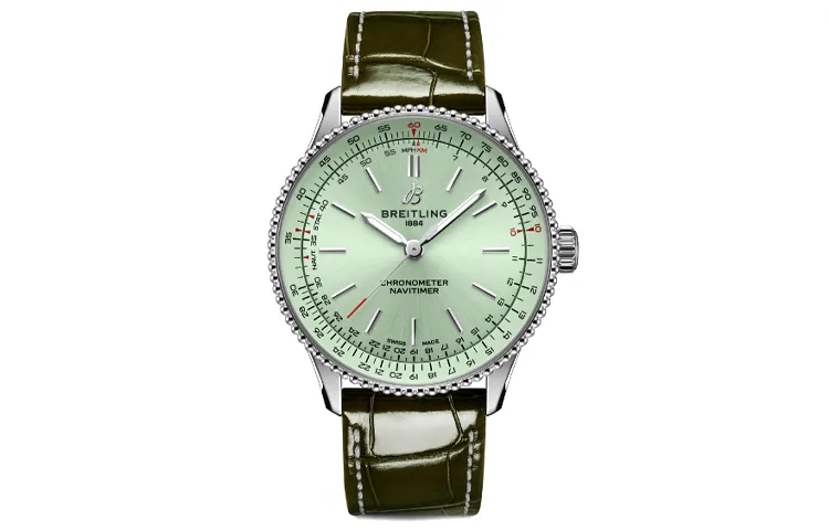 BREITLING Unisex Aviation Chronometer Swiss Watch - POIZON