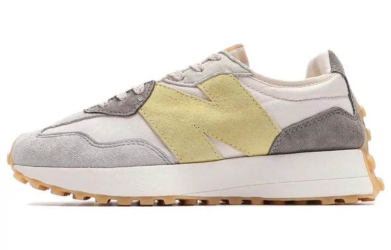 New Balance 327 'Grey Yellow' Women's - POIZON