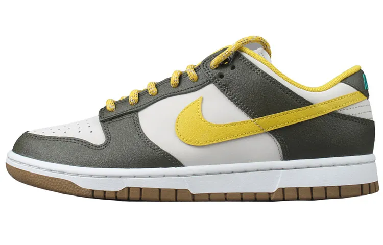Nike Dunk Low Retro Premium Cargo Khaki Vivid Sulfur - POIZON