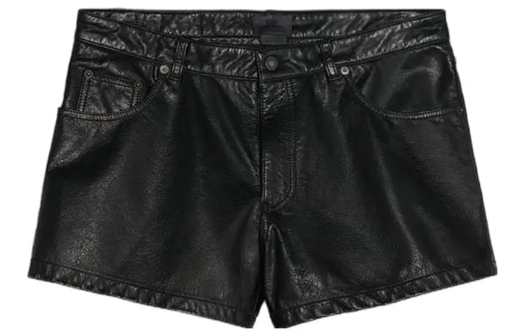 ZARA X STEVEN MEISEL Co-brand Casual Shorts Men Black - POIZON