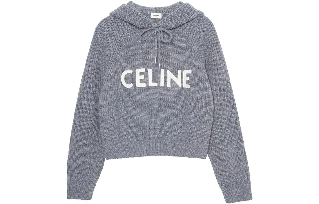 CELINE Sweatshirts Women's Gray - POIZON