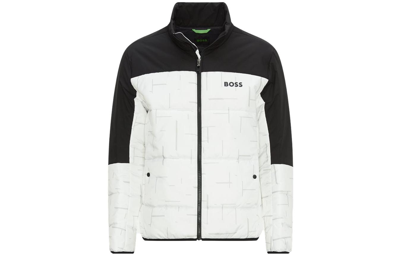 HUGO BOSS Jackets Men Black White POIZON