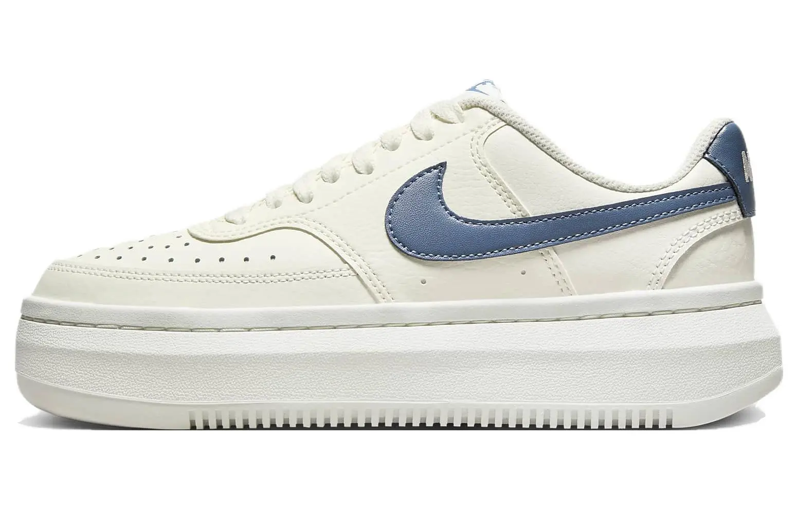 Nike Women's Court Vision Alta 'Sail Diffused Blue' - POIZON
