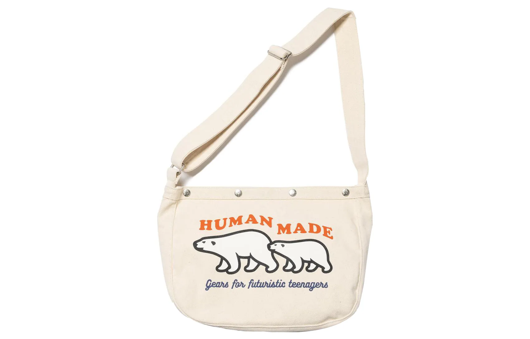 HUMAN MADE Unisex Crossbody Bag - POIZON