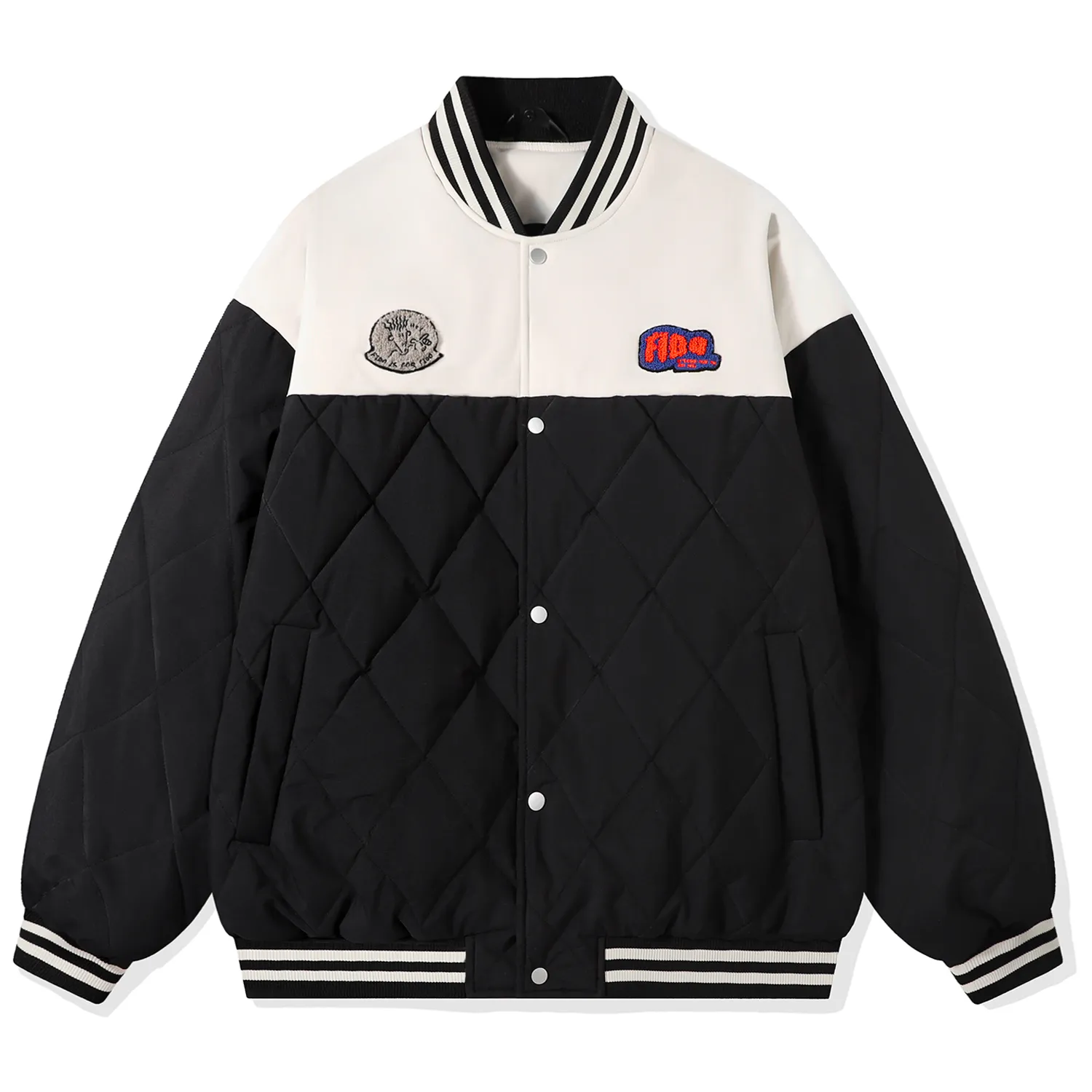FIDO DIDO Quilted Jacket Unisex - POIZON