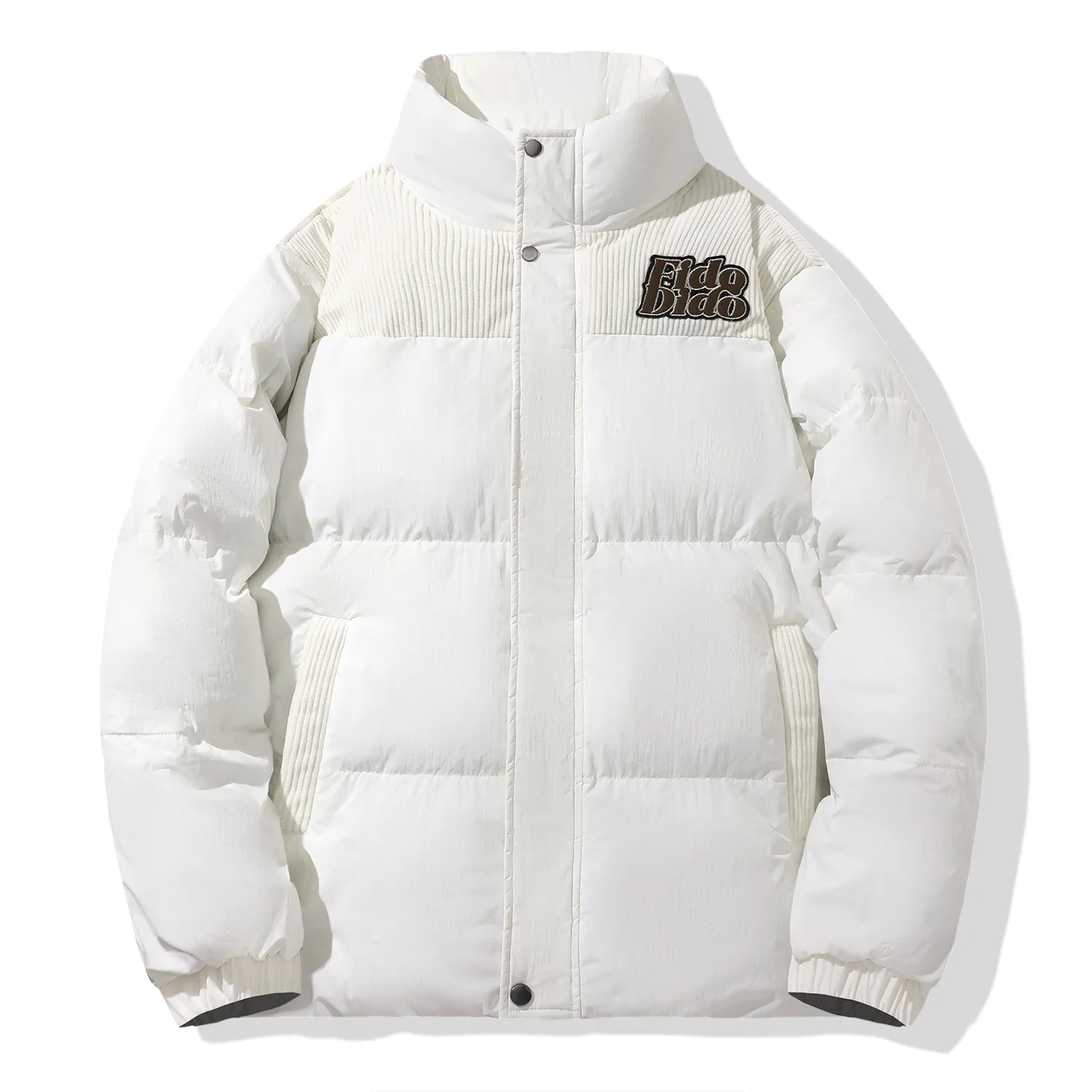 FIDO DIDO Unisex Quilted Jacket - POIZON