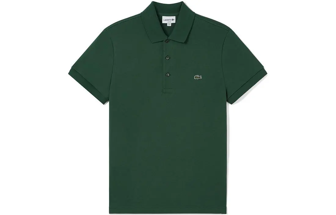 LACOSTE Polo Shirt Men Green 5