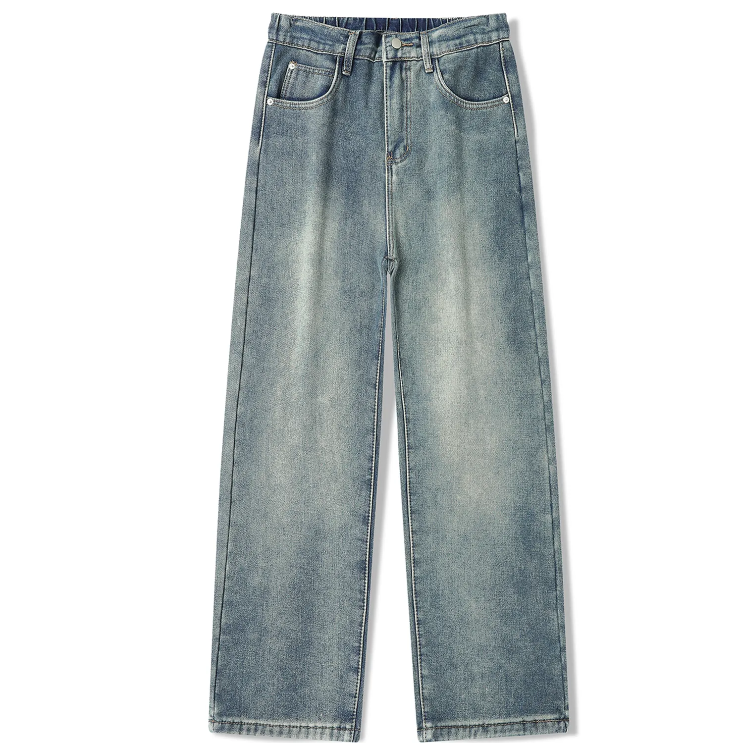 TEN MIRO Unisex Jeans - POIZON