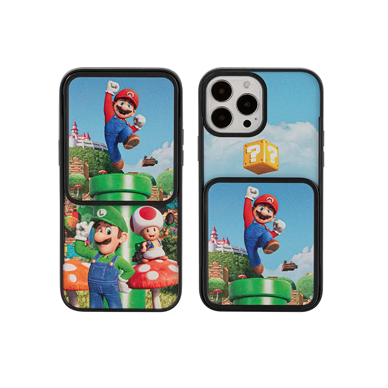 POP MART Super Mario Collection Luigi Toad Sliding Trend Based Products ...