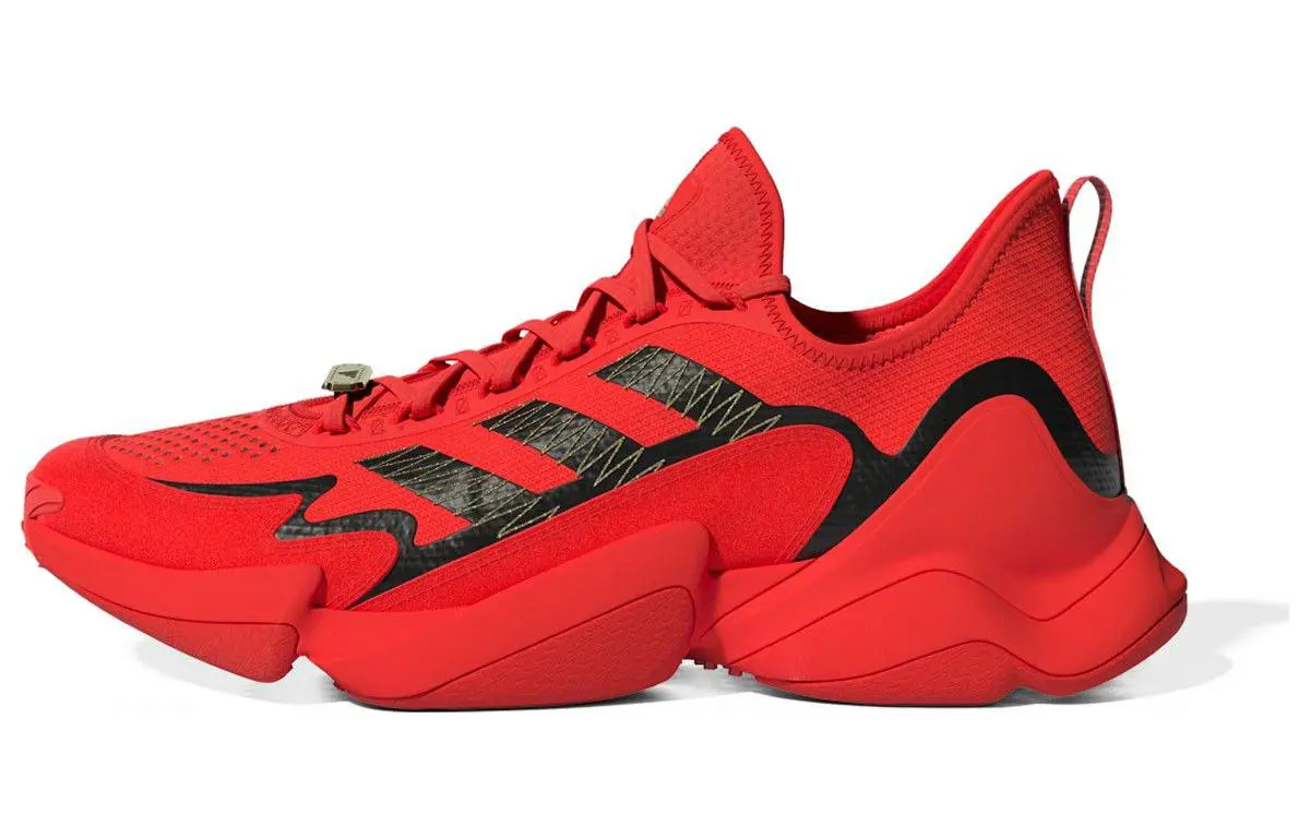 Adidas Impact Flx Solar Red Core Black Gold Metallic US M 7 - POIZON