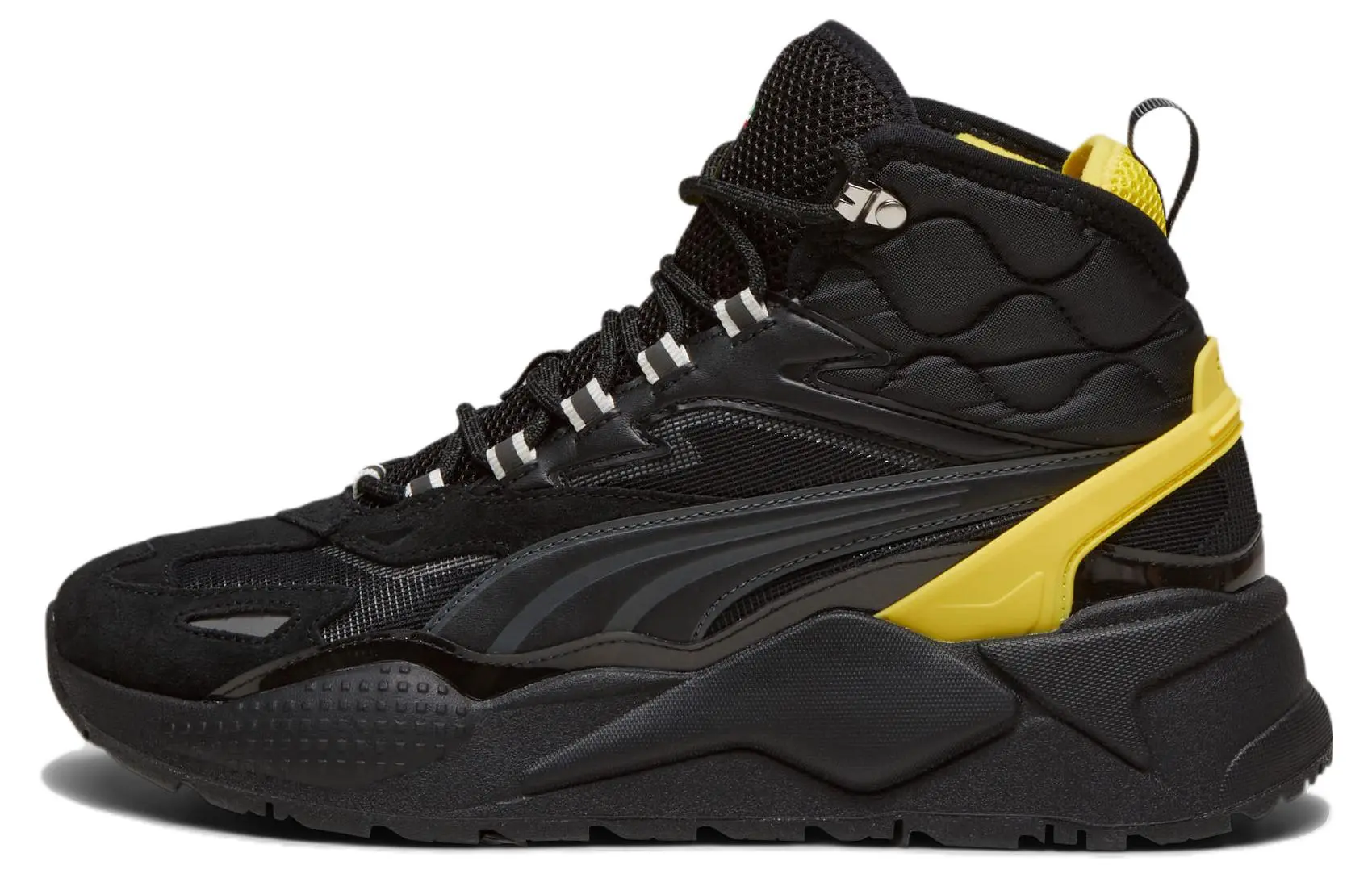 PUMA Scuderia Ferrari X RS-X Mid 'Black Speed Yellow' - POIZON