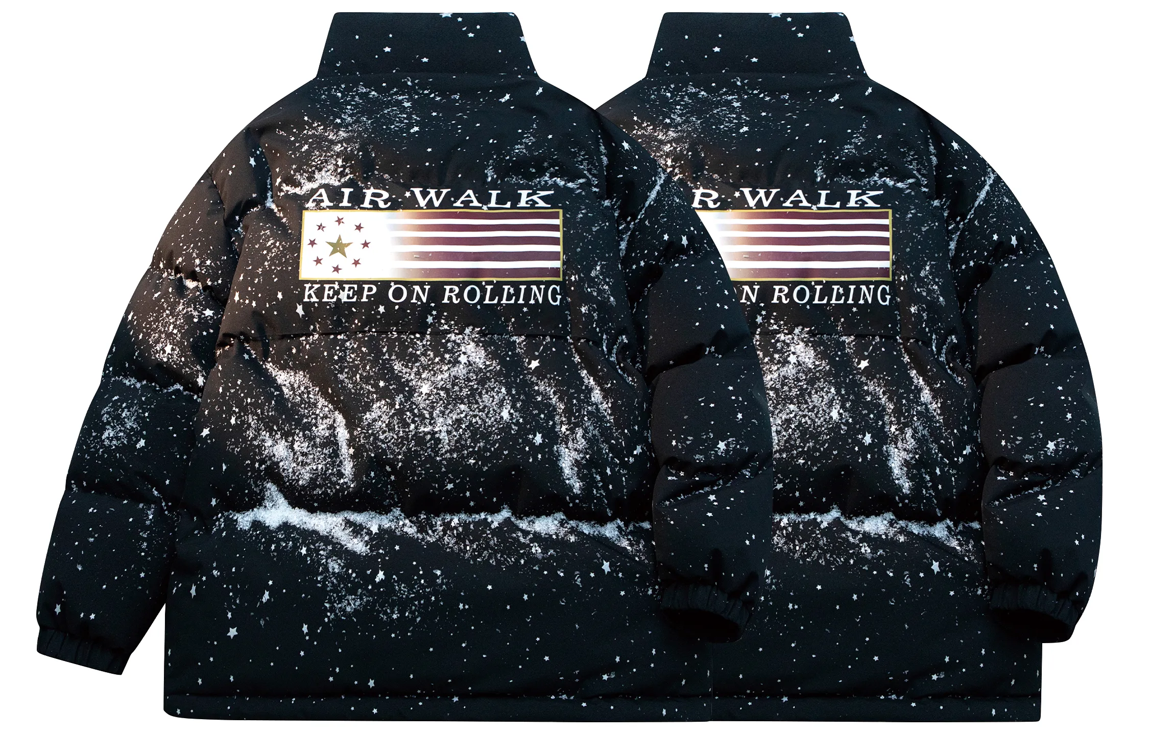 Airwalk Unisex Quilted Jacket - POIZON