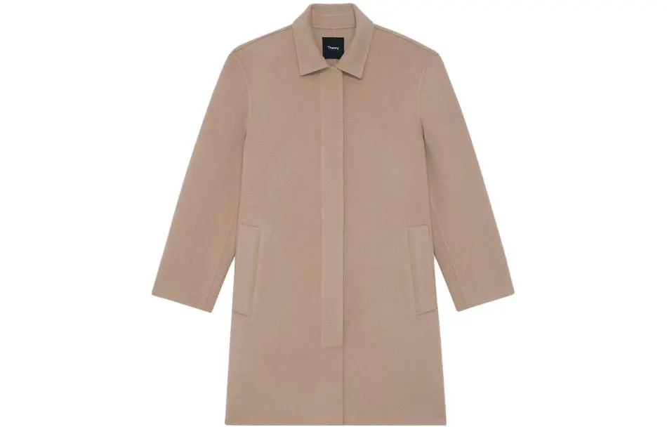 THEORY Palomino Wool-blend Coat - POIZON