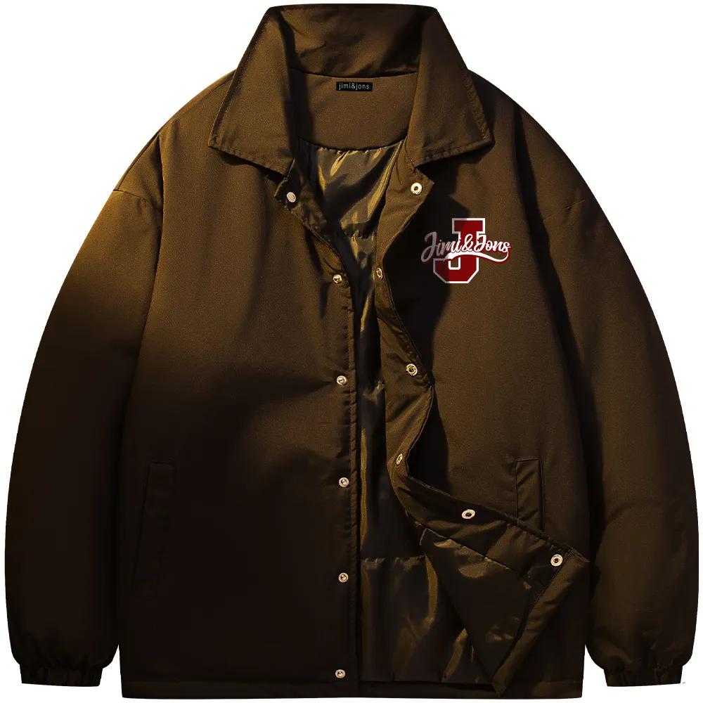 JIMI&JONS Unisex Quilted Jacket - POIZON