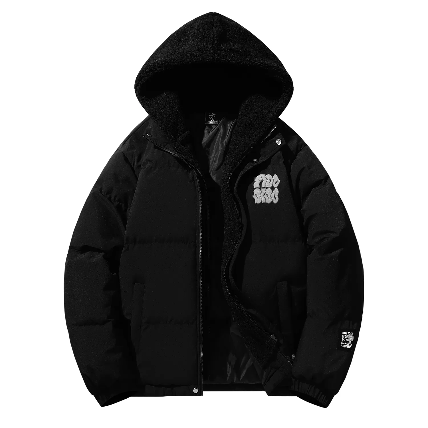 FIDO DIDO Unisex Quilted Jacket - POIZON