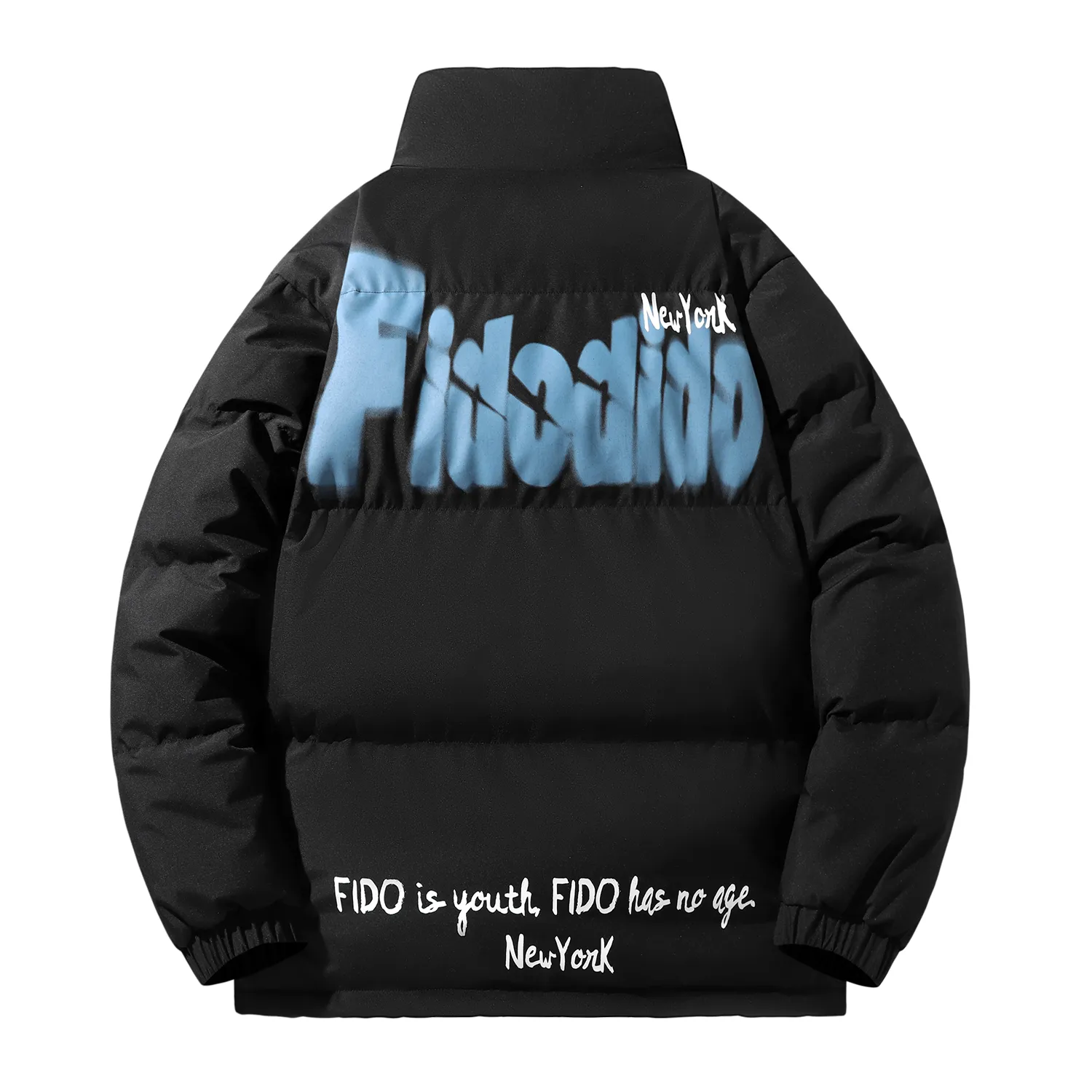 FIDO DIDO Unisex Quilted Jacket - POIZON