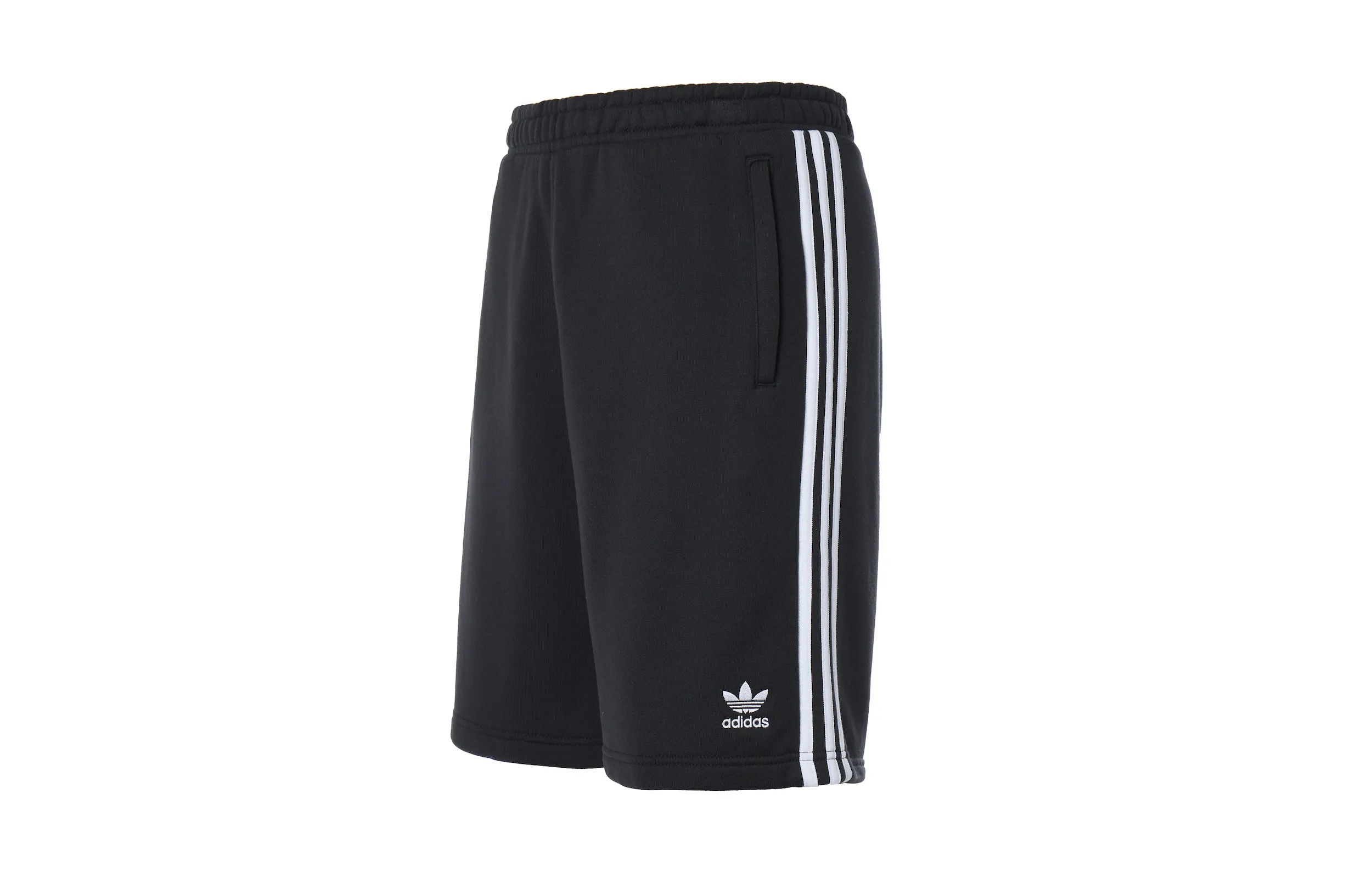 Adidas Originals 3-Stripe Casual Shorts Men Black - POIZON
