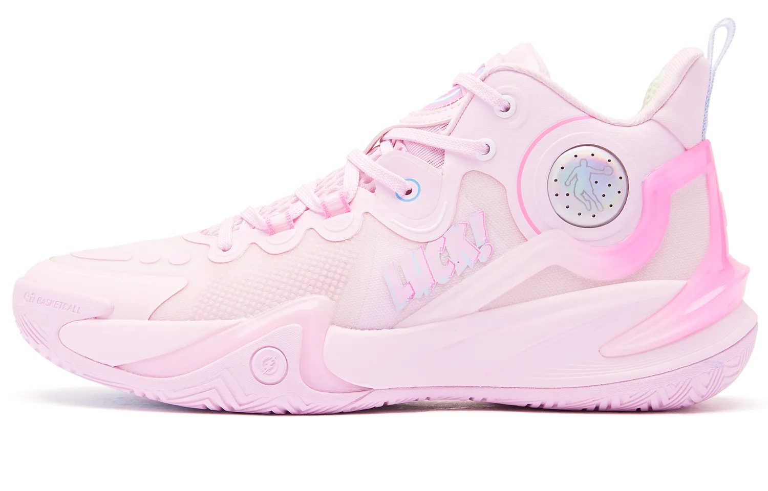 QIAODAN Busters 5ELITE Basketball Shoes Men Low Top Pink - POIZON