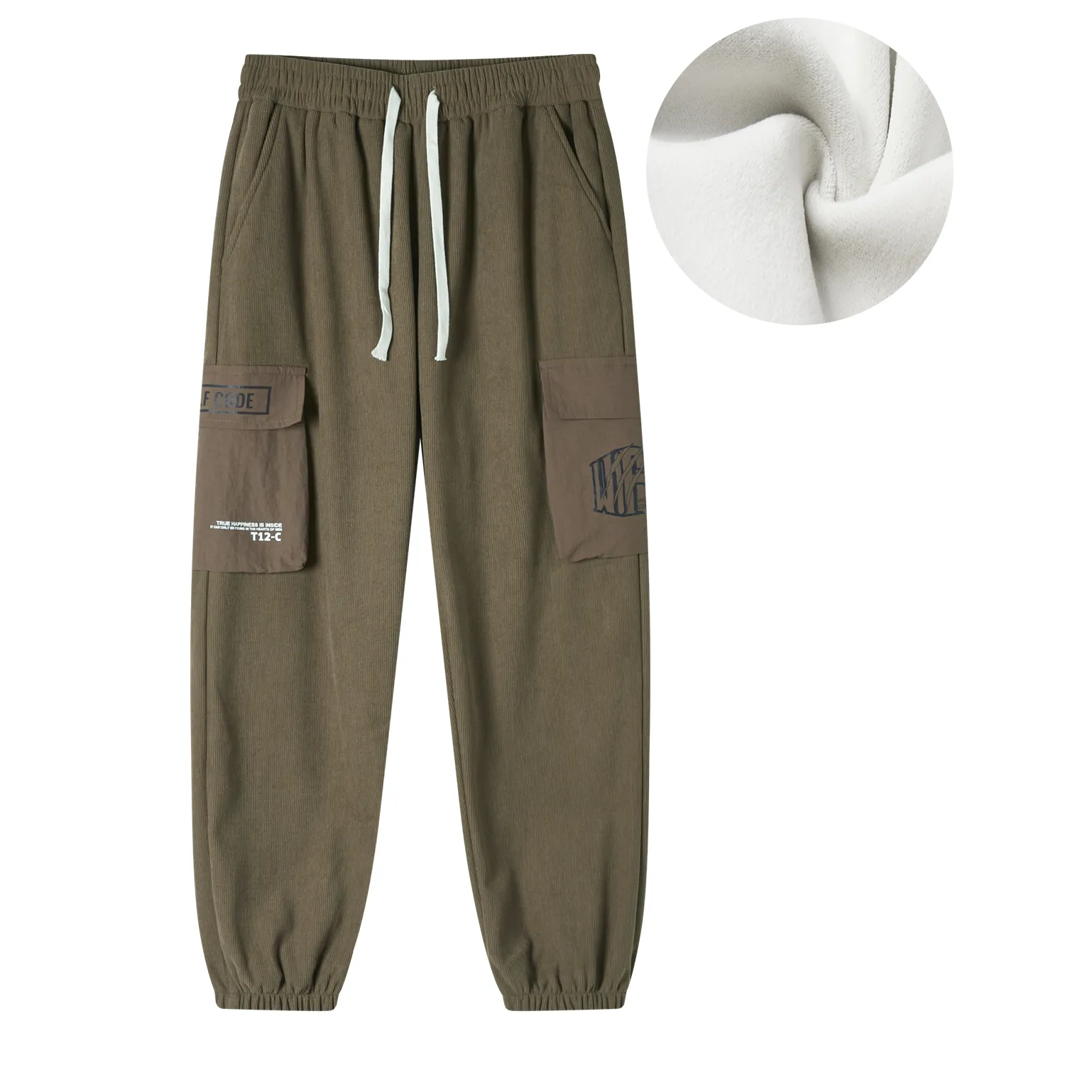 WOLF CODE Unisex Cargo Pants - POIZON