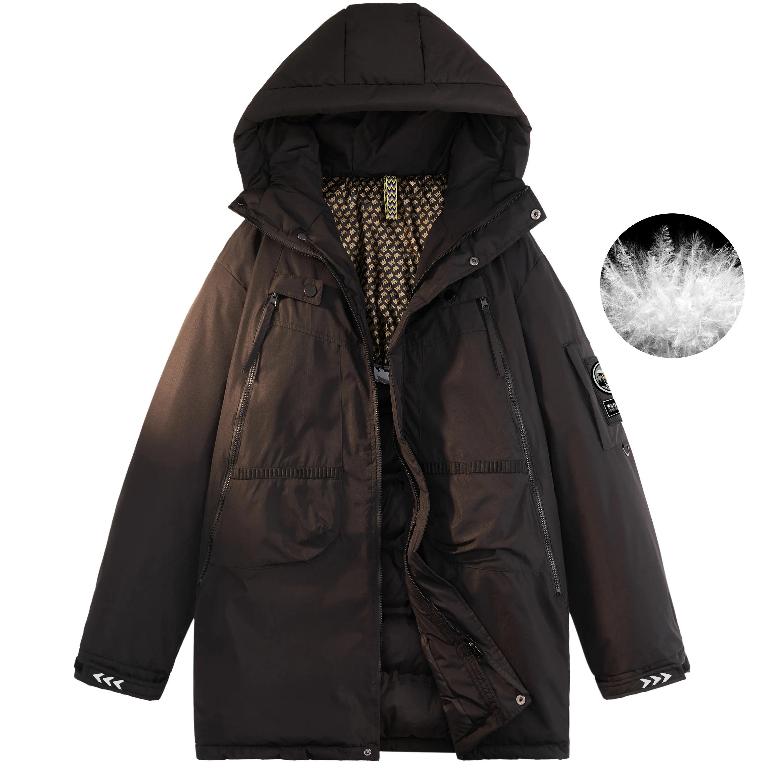 Paddington Bears Unisex Down Jacket - POIZON