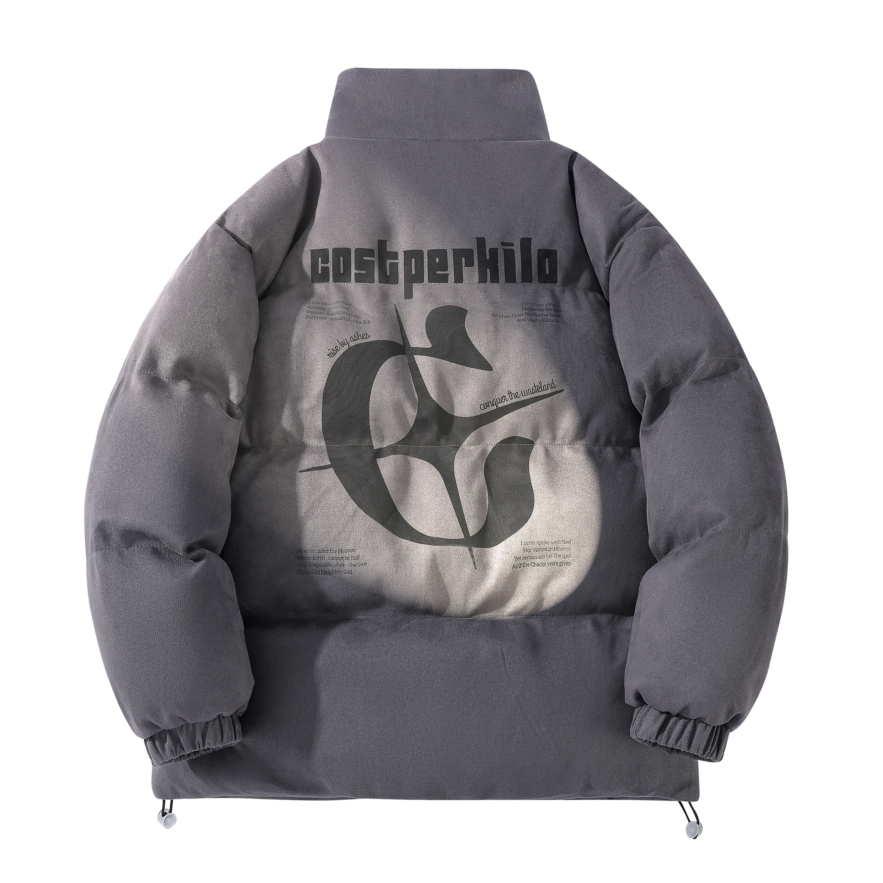 Cost Per Kilo Unisex Quilted Jacket - POIZON