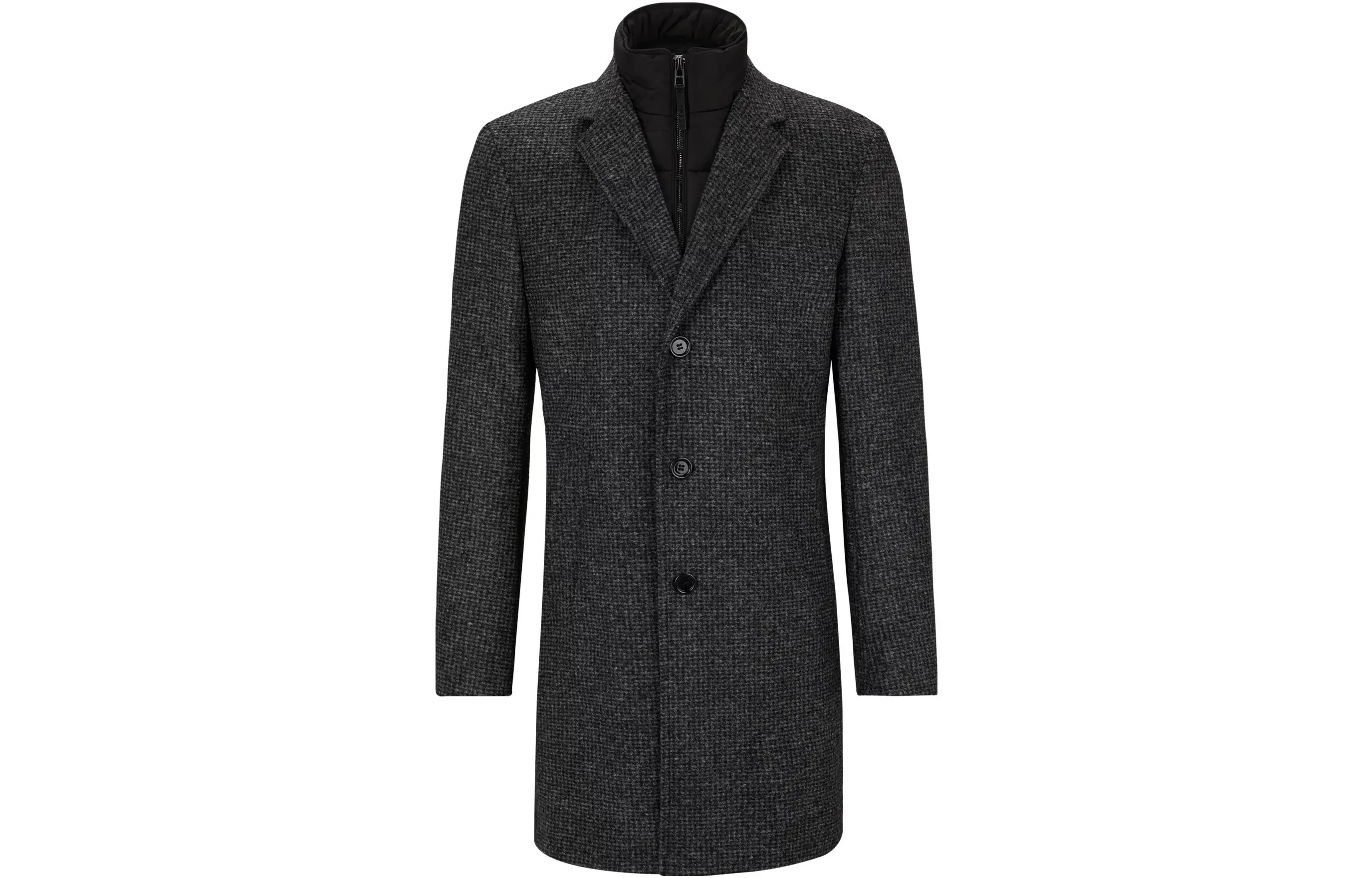 HUGO BOSS Coats Men Gray - POIZON