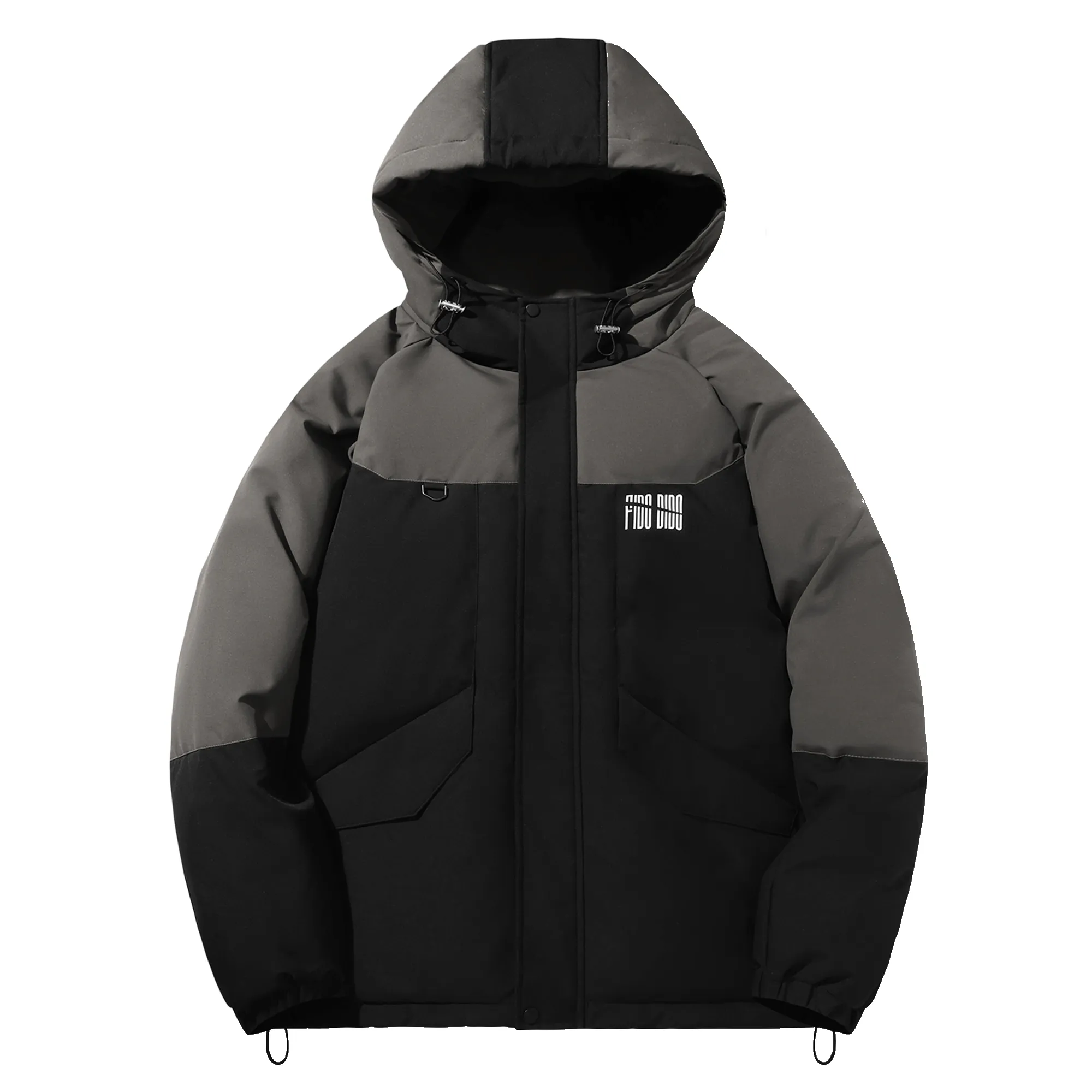 FIDO DIDO Unisex Quilted Jacket - POIZON
