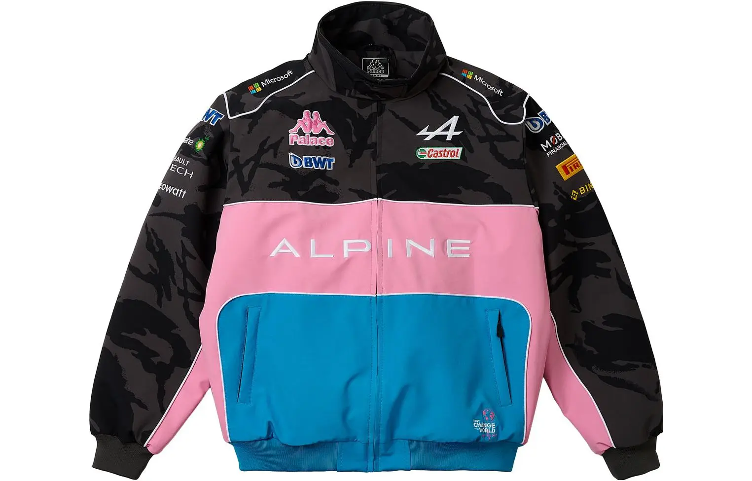 PALACE X Kappa For Alpine Pit Jacket - POIZON