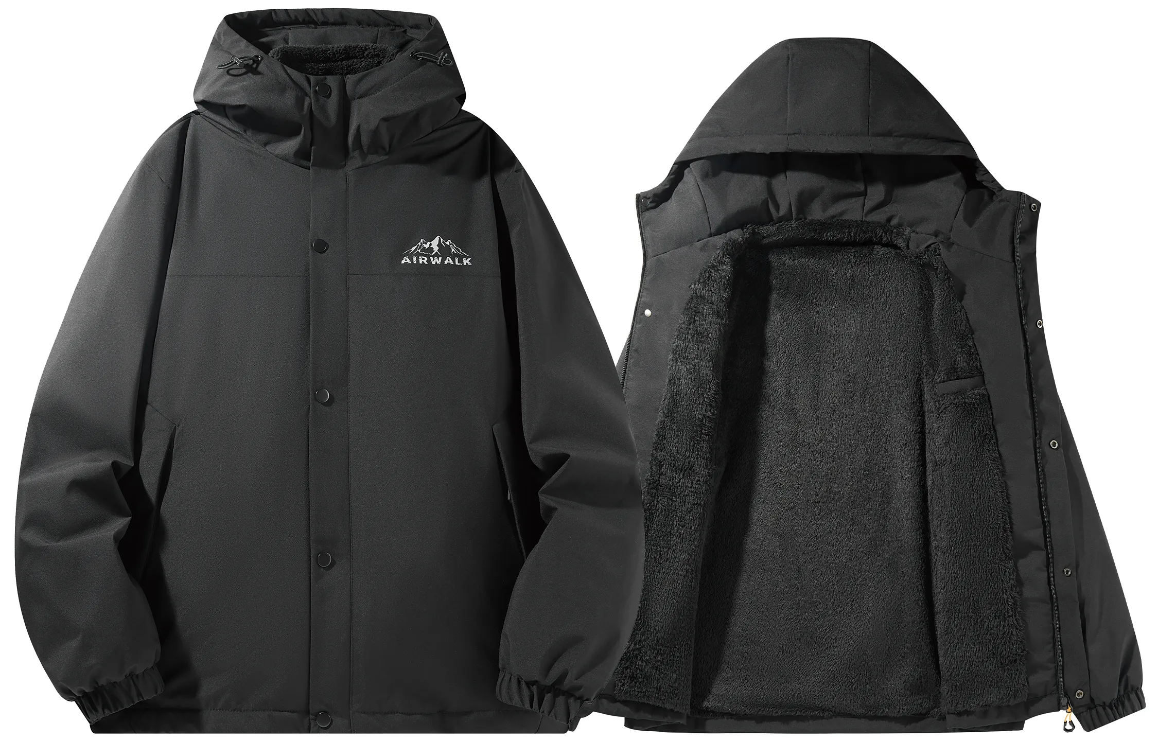 Airwalk Unisex Quilted Jacket - POIZON