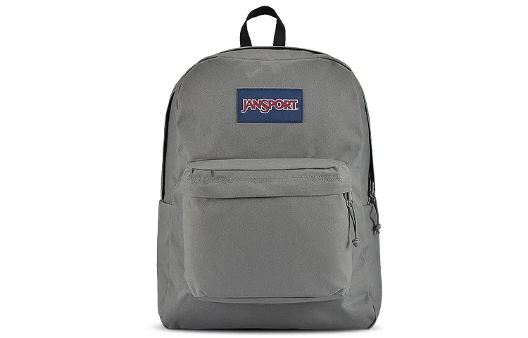 JanSport Polyester Sports Backpack Unisex Light Gray - POIZON