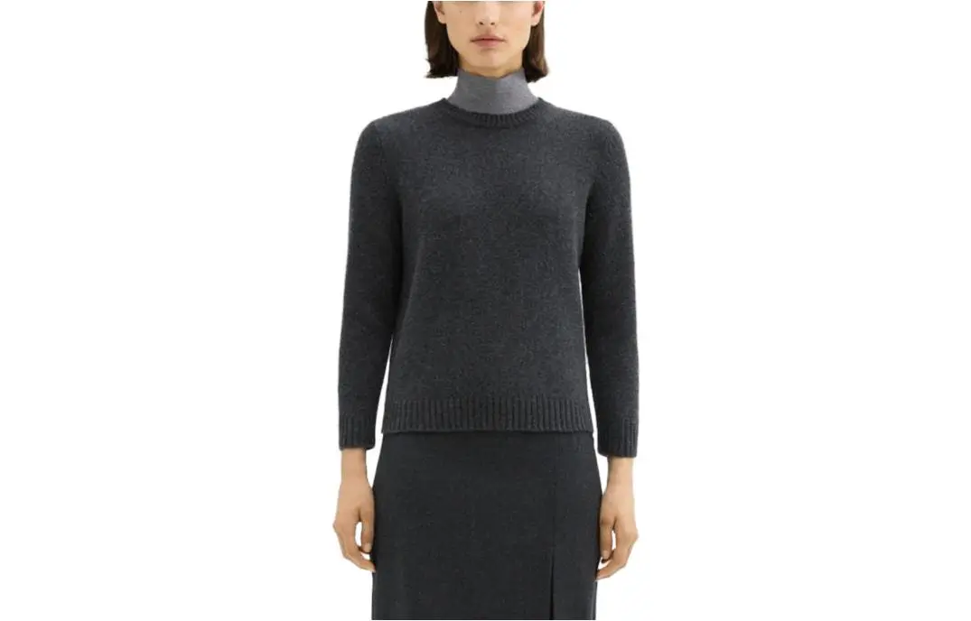THEORY Sweaters Women's Dark Gray - POIZON