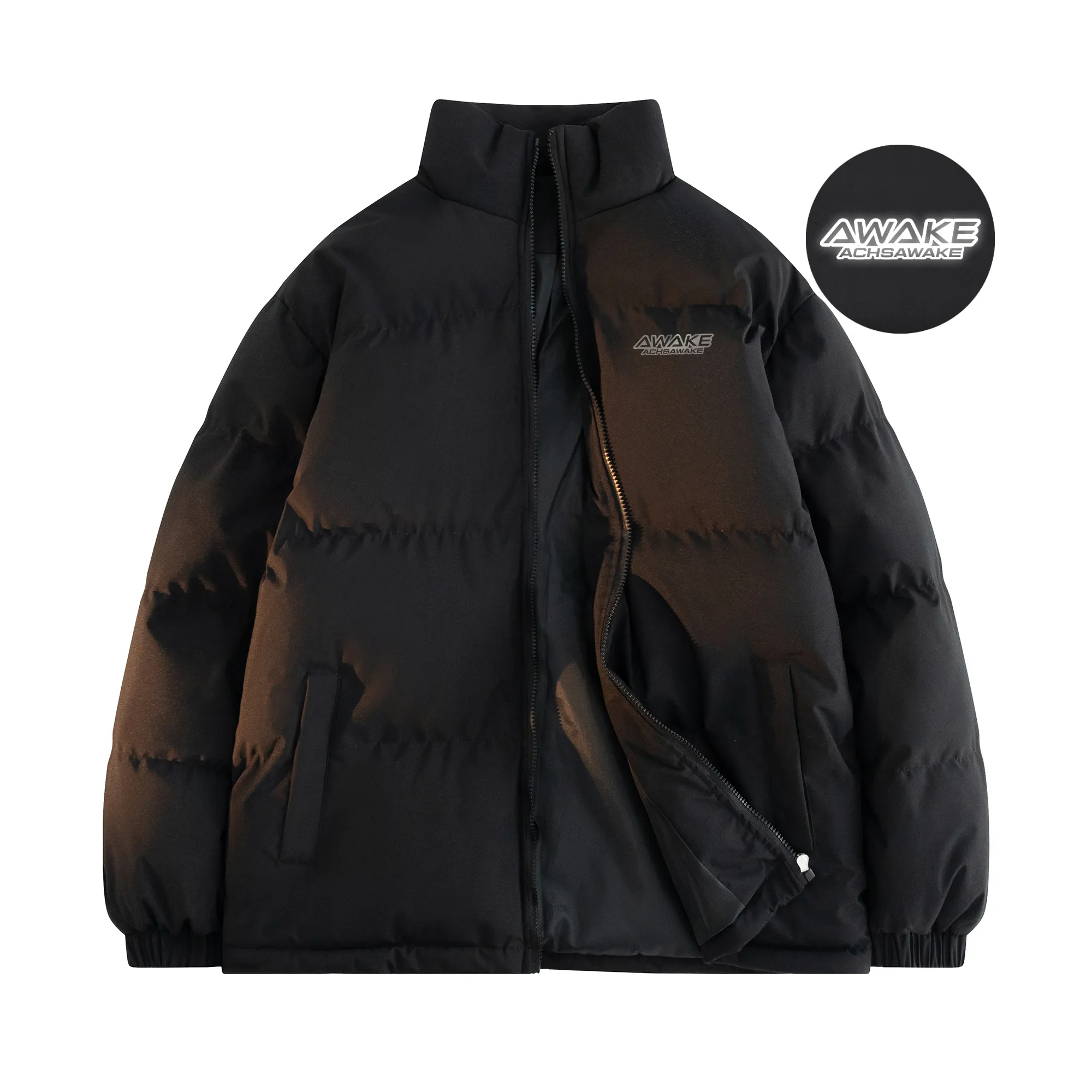 ACHS AWAKE Puffer Jackets Unisex - POIZON