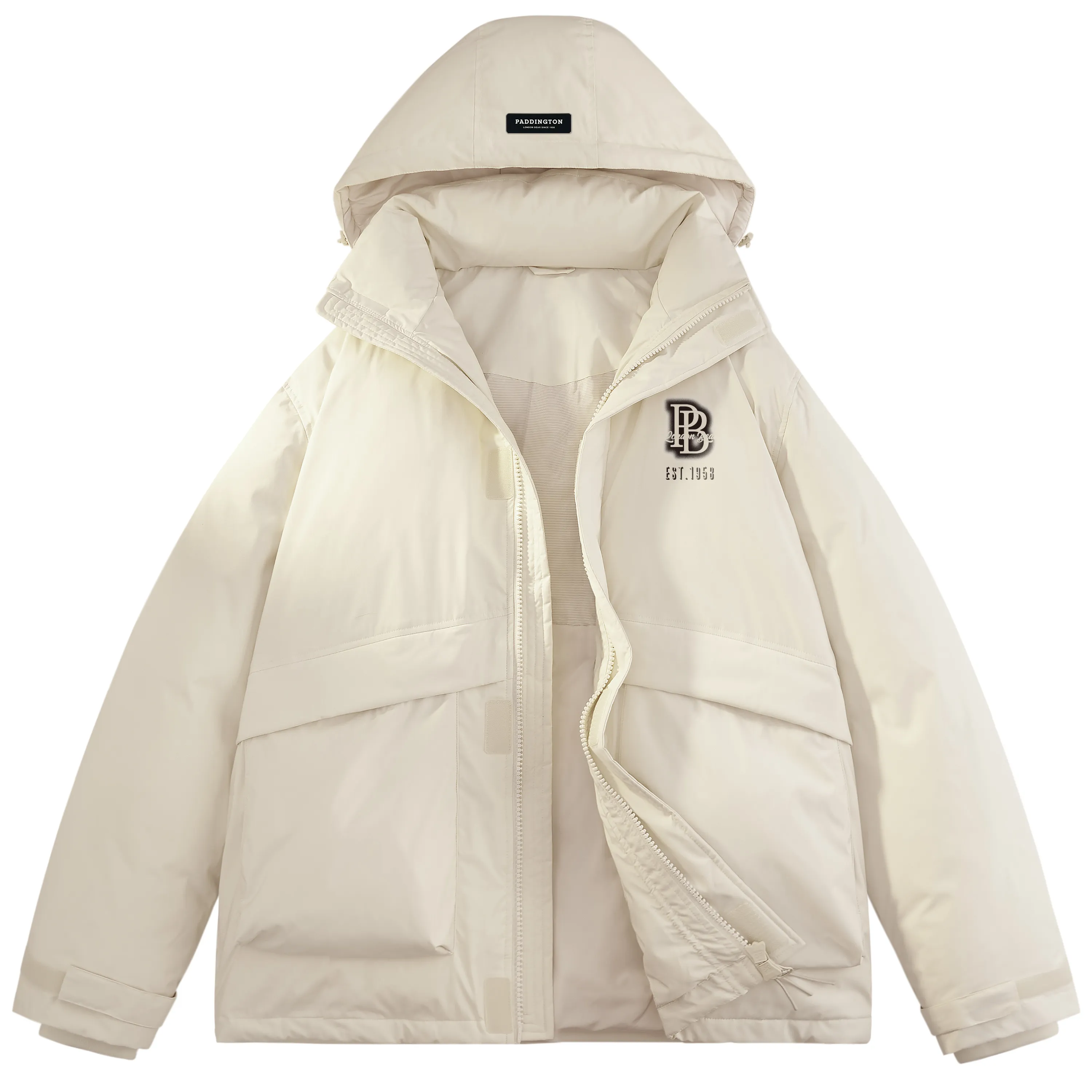 Paddington Bears Unisex Down Jacket - POIZON