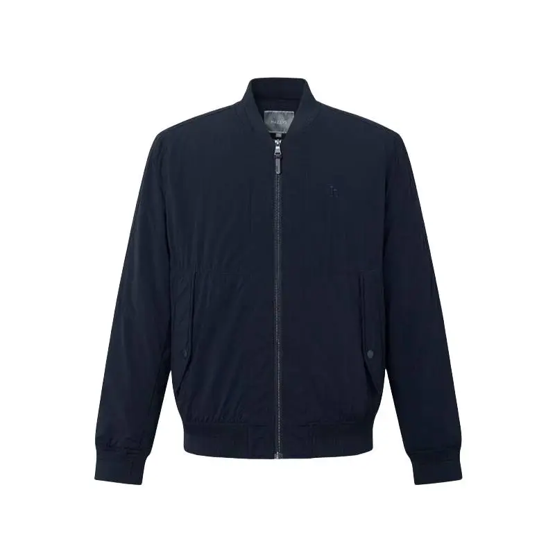 HAZZYS Puffer Jackets Men Navy Blue - POIZON