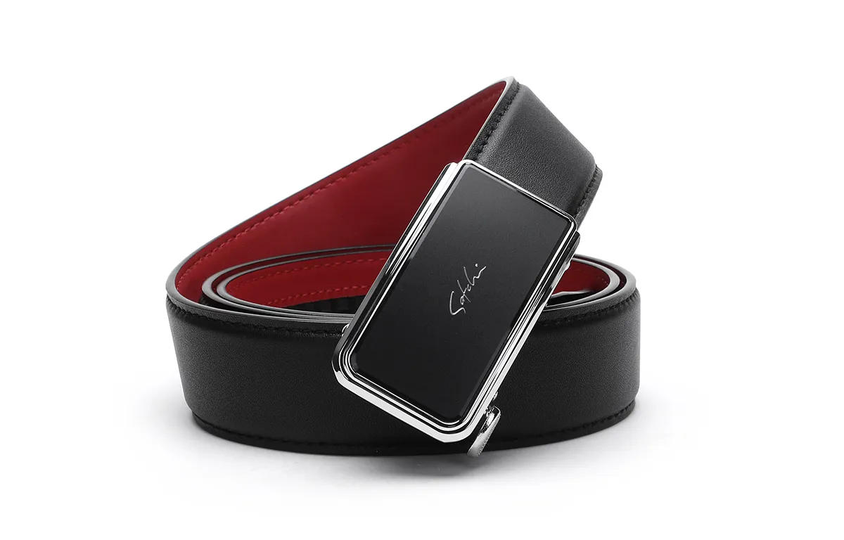 Satchi Leather Belts Men - POIZON