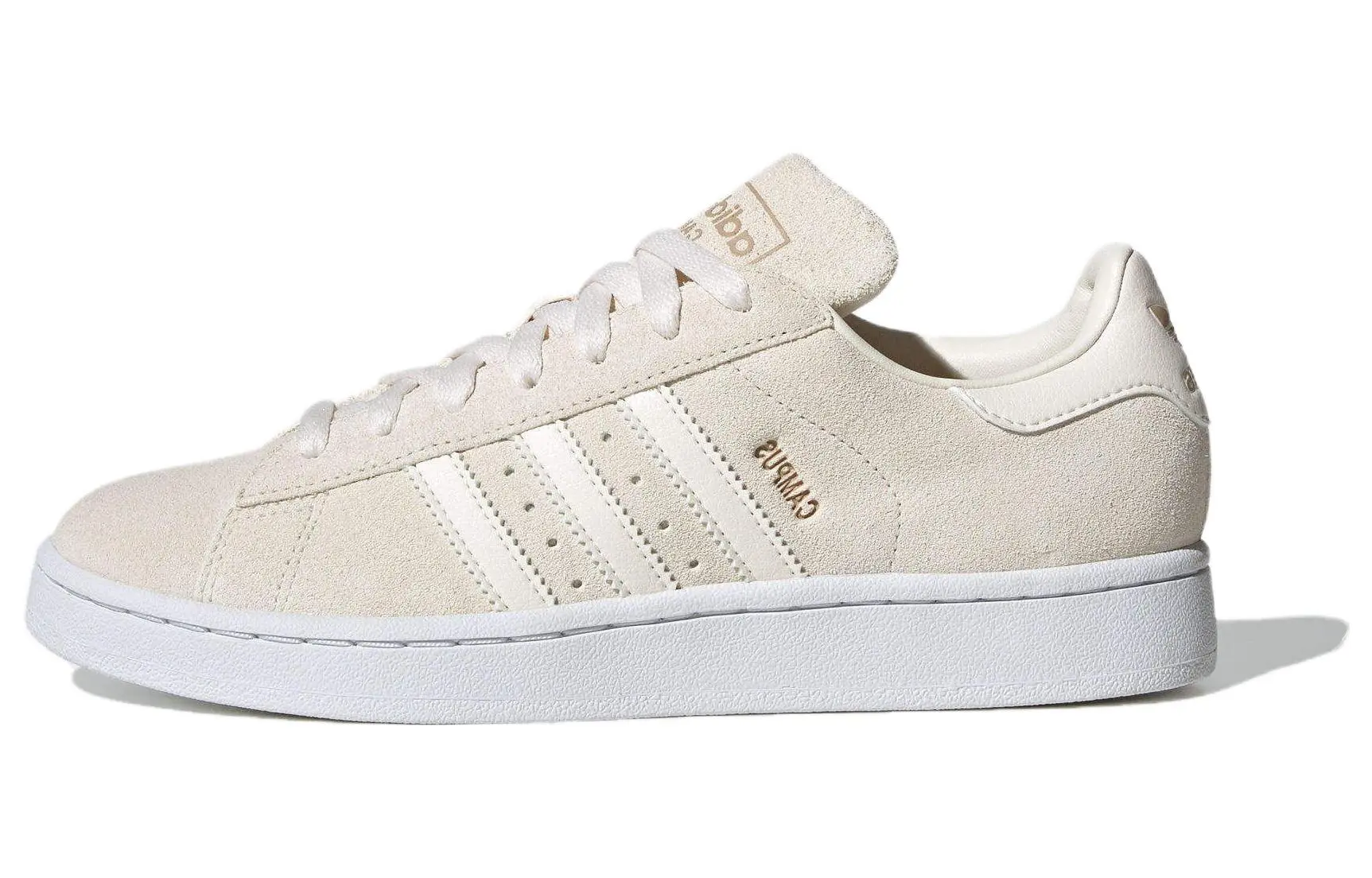 adidas originals Campus Beige White Women's - POIZON