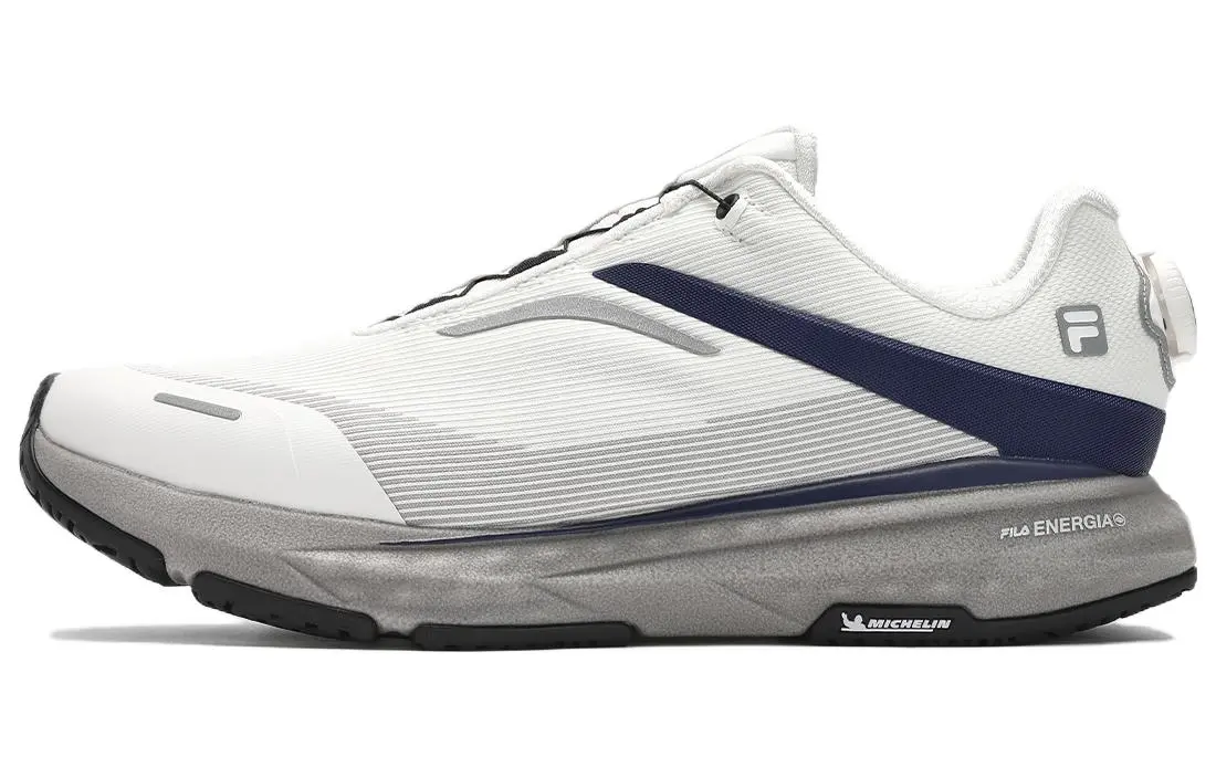 FILA BOA ENERGY 2 Low Top Casual Running Shoes Men's White - POIZON